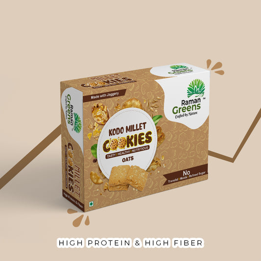Buy Healthy & Delicious Premium Millet Cookies Online | Raman Greens
