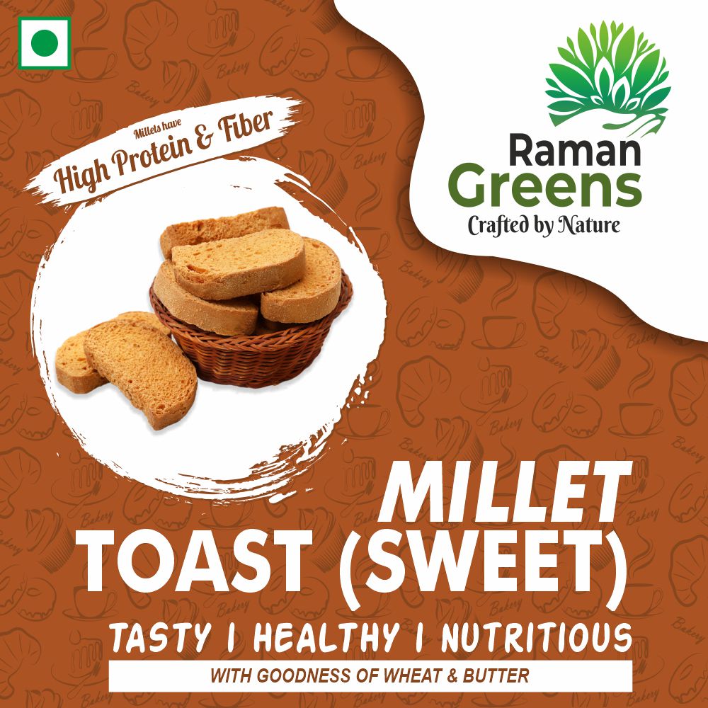 Healthy Millet Toast – Raman Greens